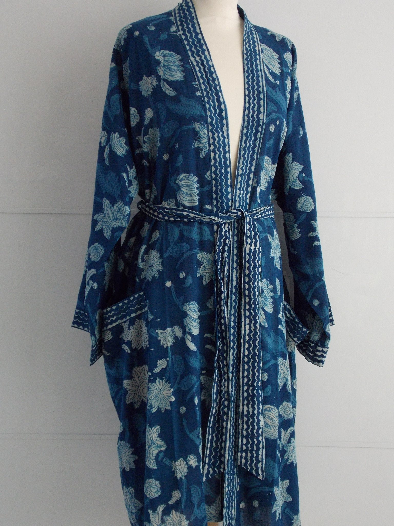 Oceana Deep Kimono Robe – Wild Bohome